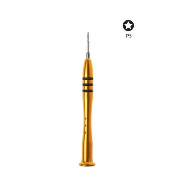 星型形状がなめずらく、何度でもご利用いただけます。また星型ネジもなめずらく、安心して回せます。高精密磁気1.2mmドライバー。マックブックエアとすべてのmacブックプロで使用可能。【商品内容】P5ドライバー × 1本（カラーはランダムです。）