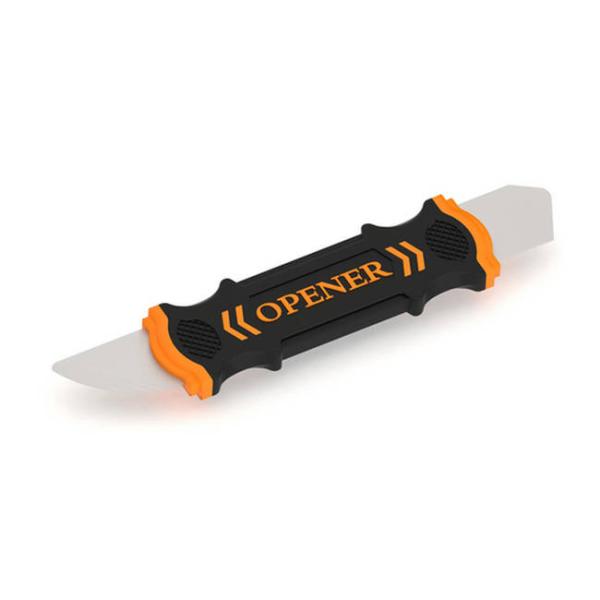 オープン工具 オープナー 金属ヘラiPhone、iPad、iPod、スマートフォン、タブレット、ゲーム機、PC、時計、メガネ、リモコンなどの精密機械の修理にとても便利なヘラです。厚さ約0.3mmなのでわずかな隙間にも滑り込み、作業効率を大幅...