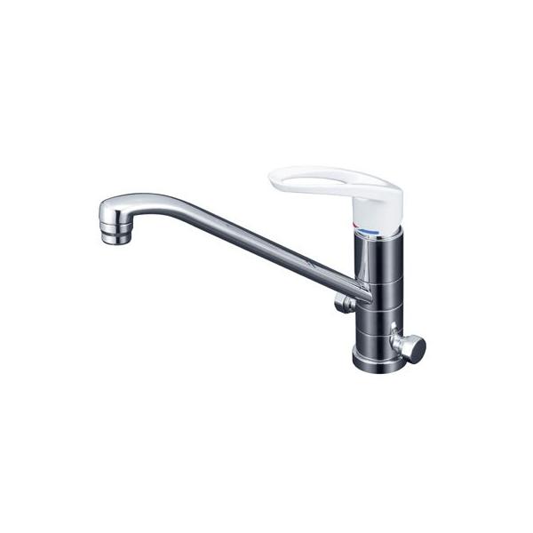 価格.com - KVK 流し台用シングルレバー式混合栓(回転分岐孔付) KM5041 (水栓金具) 価格比較