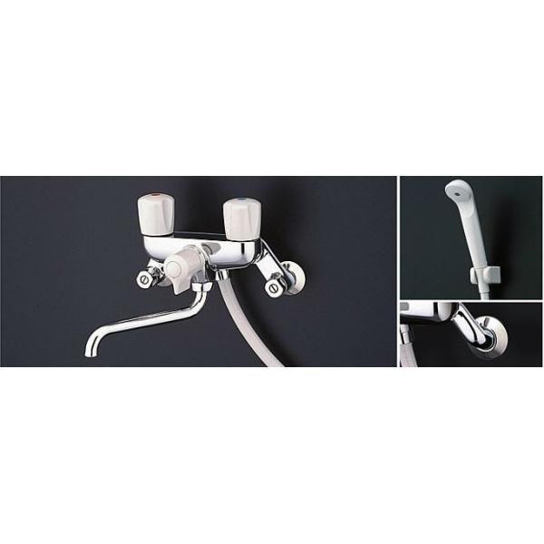 TMS20CZ品番:TMS20CZ品名:壁付2ハンドル混合水栓（一時止水付、スプレー、寒冷地用）シリーズ名:一般商品分類:常時生産品(1)受注開始日:1999/11/01出荷開始日:1999/12/01重量 (製品×内箱入数＋包装)  :3...