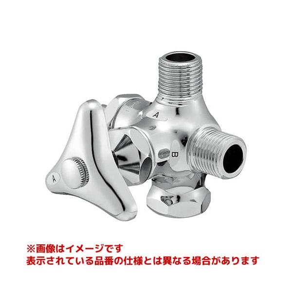 V2220RAD-X3-13●ストレート型●2方向それぞれ止水および通水流量調節ができます。　注：キャップナットを無理に増締めしないでください。