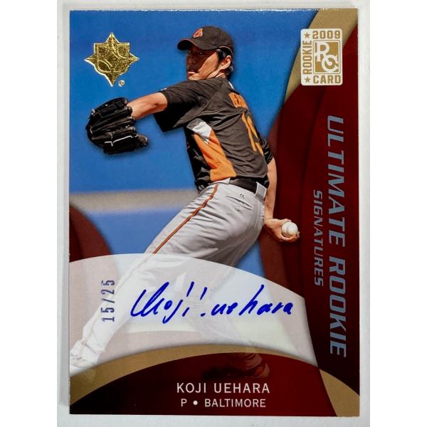 【25枚限定】上原浩治直書きルーキーサイン 2009 Upper Deck Ultimate Collection Ultimate Rookie Signatures RC Auto