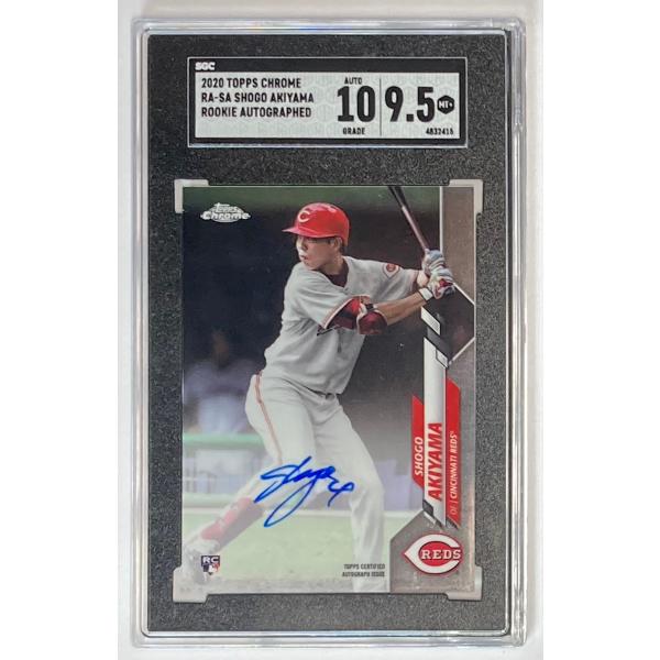 【鑑定済!SGC9.5 Auto10】秋山翔吾直書きルーキーサイン 2020 Topps Chrome RC Auto