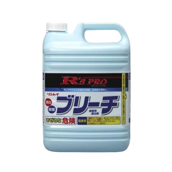 ■ コード：0001-0573■ メーカー：リンレイ■ 商品名：リンレイ R'sPROブリーチ■ 容量：5kg■ 標準使用量：原液■ pH：12以上(@25℃)■ 成分：水、次亜塩素酸ナトリウム、水酸化ナトリウム※製品の使用上の注意を読んで...
