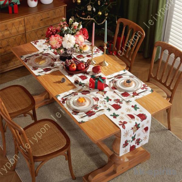 ★テーブルクロス ホテル レストランをインテリアの一つとして、シンプルで明るいお部屋を彩ります。こたつの天板・卓上にも最適！簡単に洗浄。★どんな空間にも馴染む柄、テーブルを華やかに演出してくれるテーブルカバー。家テーブル用だけではなく、パー...