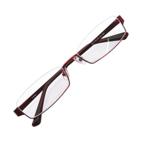 「商品情報」「主な仕様」「アンダーリム」は上部がフレームレスなのが特徴の眼鏡で、知的で洗練された雰囲気を演出し、おしゃれと実用性を兼ね備えたデザインです。重量18ｇ。とても軽く、掛け心地の良い軽量フレーム。下ふちの細身メタルフレームはフィッ...