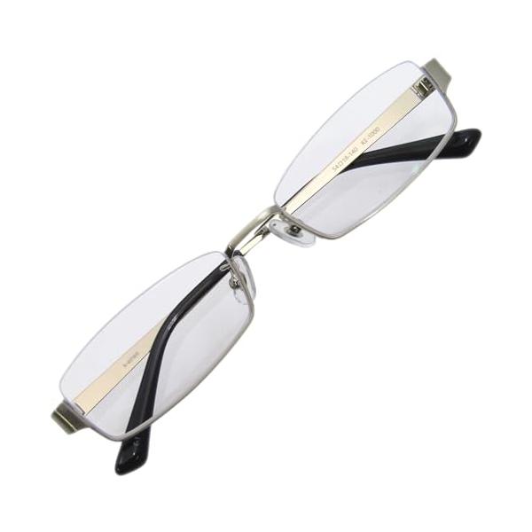 「商品情報」「主な仕様」「アンダーリム」は上部がフレームレスなのが特徴の眼鏡で、知的で洗練された雰囲気を演出し、おしゃれと実用性を兼ね備えたデザインです。重量18ｇ。とても軽く、掛け心地の良い軽量フレーム。下ふちの細身メタルフレームはフィッ...