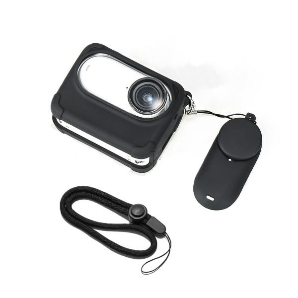Insta360 GO 3S 対応のシリコン保護アクセサリーキットです。高品質シリコン素材を採用しており、本体をキズや擦れ、汚れからしっかり保護します。柔軟性と耐衝撃性に優れ、落下時の衝撃を軽減してカメラ本体を守ります。レンズカバー付きのた...