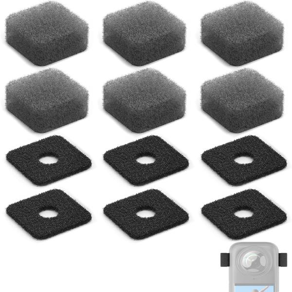 Insta360 X4 / X3 / X5 対応の風防マイクカバーです。マイク部分に装着することで、撮影時に発生しやすい風切り音やノイズを効果的に低減します。高品質なスポンジ素材を使用し、音質をクリアに保ちながら快適な撮影環境をサポートしま...