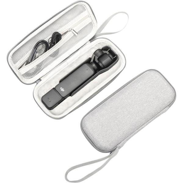 【対応機種】dji osmo pocket3 オズモポケット3 　ナイロンで作る外見が掠り傷やぶつかりなどを吸収し、カメラ本体がよく守れます。抜群の衝撃吸収力を持って、体積を少なくして軽量化を実現しています。バッグ内側には柔らかいベルベット...