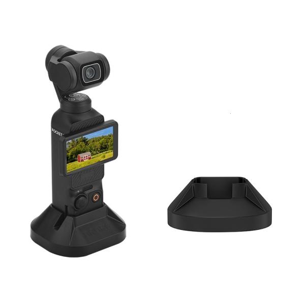 対応機種：　DJI OSMO POCKET 3 ポケット3 アクションカメラ　DJI OSMO POCKET3 スタンドは、カメラをしっかりと固定し、安定した撮影をサポートするスタビライザーブラケットアクセサリーです。カメラ本体から簡単に抜...
