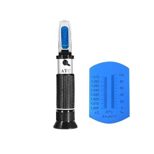 【仕様】密度測定範囲：1.0-1.070、最小スケールは0.001、濃度測定範囲： 0-100‰、最小スケールは1‰です。&amp;lt;br&amp;gt;塩水または塩分の測定、塩水および塩水の濃度を監視および制御する塩分屈折計です。&a...