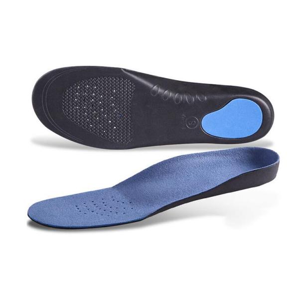 インソール 衝撃吸収 中敷き 靴の中敷き 足底筋膜炎 扁平足 アーチサポート <br>足腰のトラブルにお悩みのあなたに！靴に入れるだけ簡単、偏平足・ハイアーチによる足腰の疲れ・痛み、足底筋膜炎、外反母趾、魚の目などのトラブル軽減...