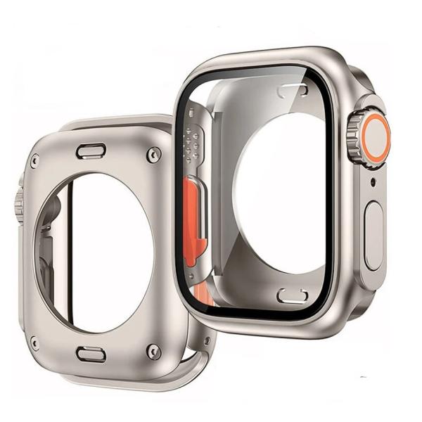 Apple Watchを傷や衝撃からしっかり守る、強化ガラス一体型保護カバーです。画面保護フィルムとケースが一体になった設計により、装着するだけでディスプレイから側面・背面周辺までトータルに保護できます。幅広いApple Watchシリーズ...