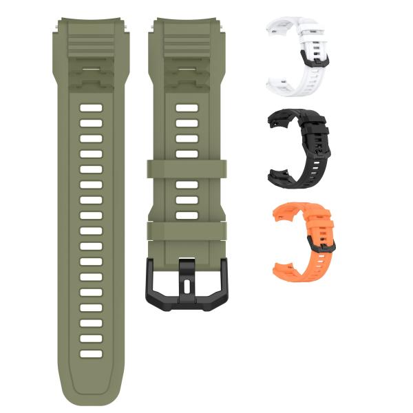 Amazfit T-Rex3 Pro 48mm専用の交換用シリコンバンドです。高品質なシリコン素材を採用し、柔らかく肌に優しい着け心地を実現。耐久性に優れ、汗や水にも強く、スポーツやアウトドアシーンでも快適に使用できます。シンプルながらもス...