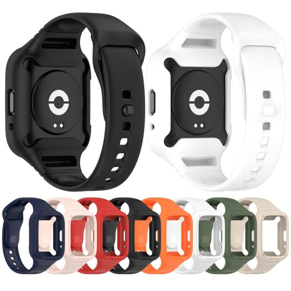 対応機種　redmi watch 3 active 　　　　 シリコーン製なので、バンドがソフトで、手触りがよいです。※本商品は ベルトのみで、本体はありません。 爆買