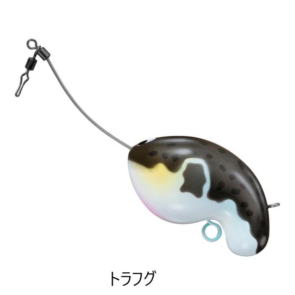 ふく式とは？クランクベイトのような「根掛かりのしにくさ」、天秤のような「絡みにくさ」、ウキのような「アタリを取る機能」を持った新しいジャンルの釣り道具。釣れる魚は全てを対象魚。外道のない釣りの世界を「ふく式」で楽しんでみませんか？■ウキモー...