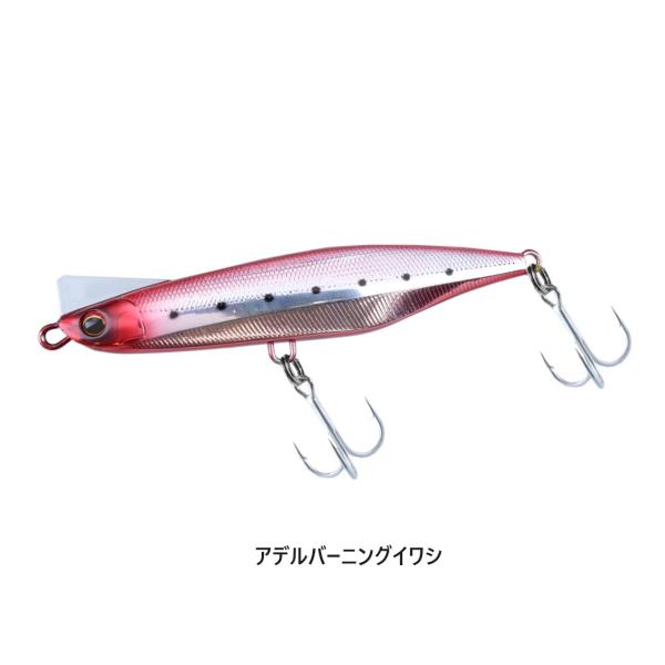 ヒラメ＆マゴチからシーバス、青物まで幅広く狙える、超ぶっ飛びのバーサタイルヘビーシンキングペンシル！【OVERDRIVE 95S】MAX107m、AVE104.3m（当社テスト）95mmボディに対して超高比重となる35g低重心固定ウエイト+...