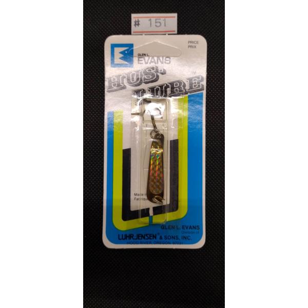 ルハージェンセン　ハスルアー　1/8OZ(3.5g)※こちらの商品は写真でもわかりますがパッケージに汚れが有ります。ご了承ください。12個までネコポス1個口で送れます。