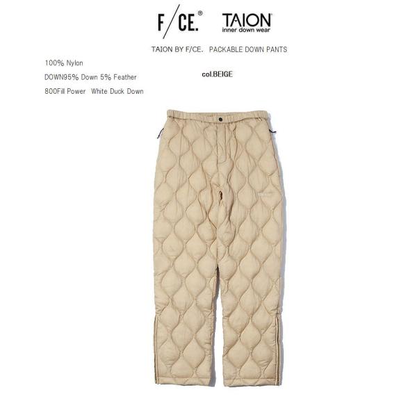 F/CE（エフシーイー） (Functionality. Culture. Exploration)2024-2025秋冬新作販売開始.F/CE×タイオンとのダブルネームモデル。■F/CE TAION BY F/CE. PACKABLE D...