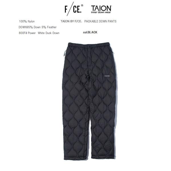 F/CE（エフシーイー） (Functionality. Culture. Exploration)2024-2025秋冬新作販売開始.F/CE×タイオンとのダブルネームモデル。■F/CE TAION BY F/CE. PACKABLE D...