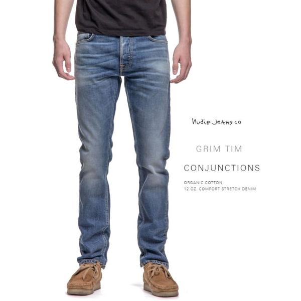 元ヨーロッパLEEのデザイナーが手掛ける北欧”スウェーデンから世界に向けて発信される、拘りのデニムブランド”ヌーディージーンズ。ジーンズへの拘り、北欧らしい洗練されたデザインも魅力。GRIMTIM(ボタンフライ)■SlimStraightL...