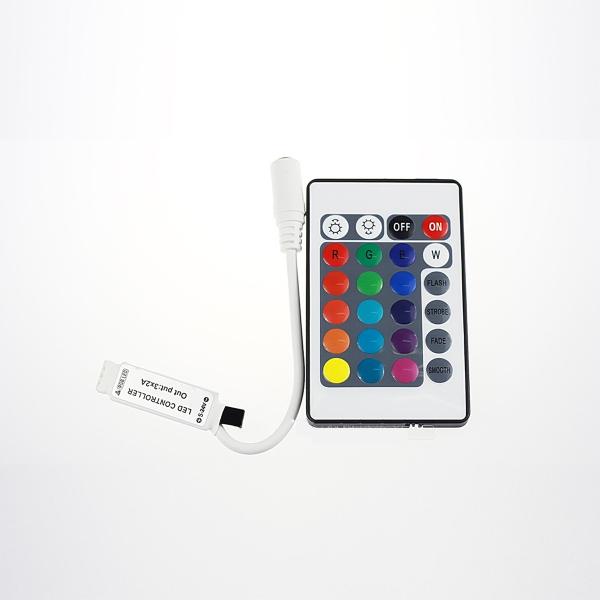 LEDテープ RGB専用 コントローラ リモコン　12V テープLED用 1ヶ月保証