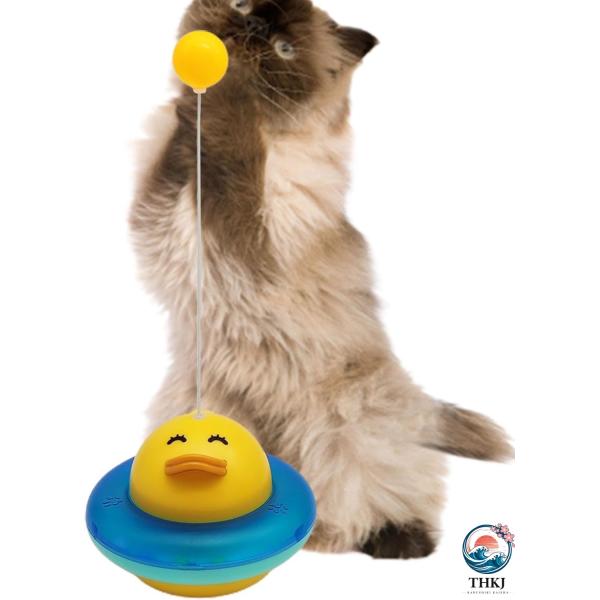 説明   - 　　　   ?健康保護: インタラクティブな猫のおもちゃを猫のお友達と関わりましょう。活動を促進し、健康を守り、猫の幸せを確保するように設計されています。 ?長持ち：爪のように丈夫なPP素材で作られた当社のインタラクティブおも...