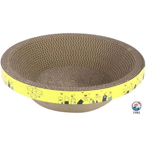 説明    猫用爪とぎパッド おもちゃ 子猫用スクラッチャー 段ボール 猫用スクラッチポスト 猫 ラウンジベッド ラウンド 退屈用スクラッチボード 猫用爪とぎパッド 段ボール製 大型屋内猫用 ラウンド特徴： 猫の爪とぎパッドおもちゃ: 環境...