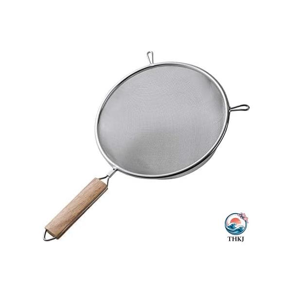 商品の説明                                                こし器 つぶしてこせる スープこし ステンレス 頑丈 お菓子作り なめらか 天ぷら名人 すくい油切り ザル ざる ストレーナー 水切り...