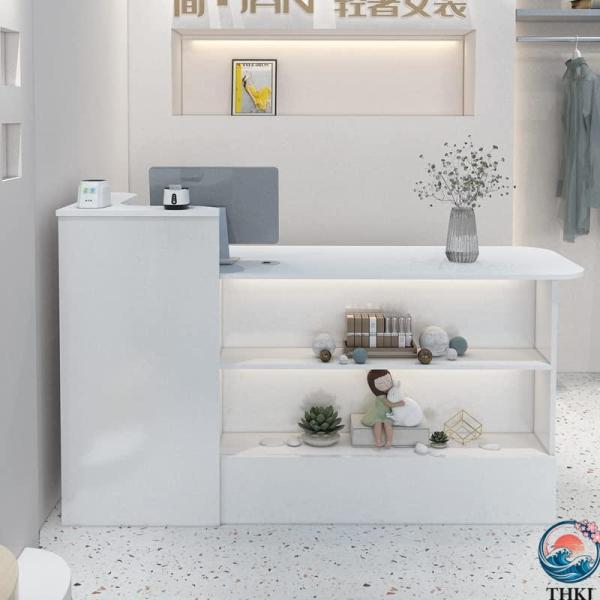 受付カウンター レジ係カウンターレジカウンター おしゃれ レジカウンター 受付 カウンターテーブル レジ係カウンターモダンミニマリストフロントデスクレセプシ※大量生産による生産過程におきまして、若干の個体差が生じる場合がございます。※PC環...