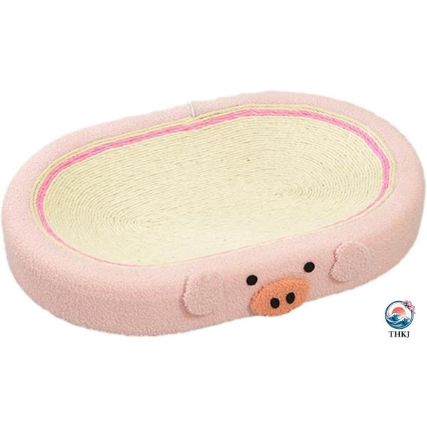 説明    説明: - 【高品質】: 猫スクラッチャーボードは、快適な手触りの高級サイザル麻素材で作られており、厚く、耐久性があり、頑丈です。 - 【ラウンジベッド】：寝床、爪とぎラウンジベッドに見える大きな楕円形が特徴で、猫はベッドやソフ...