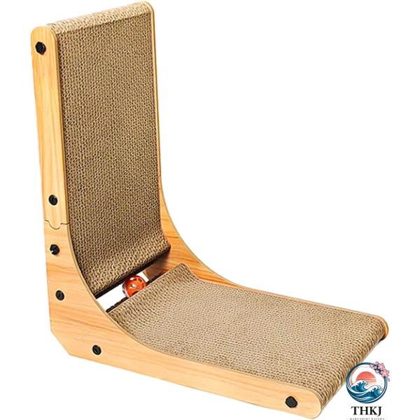 説明    説明: - 【特徴】：このL字型の猫用爪とぎボードは、屋内での使用向けに設計されています。また、猫の友達を楽しませるボールおもちゃも含まれています。 - 【素材】：段ボール製のこの猫用爪とぎは、ペットが使用できるように頑丈です。...