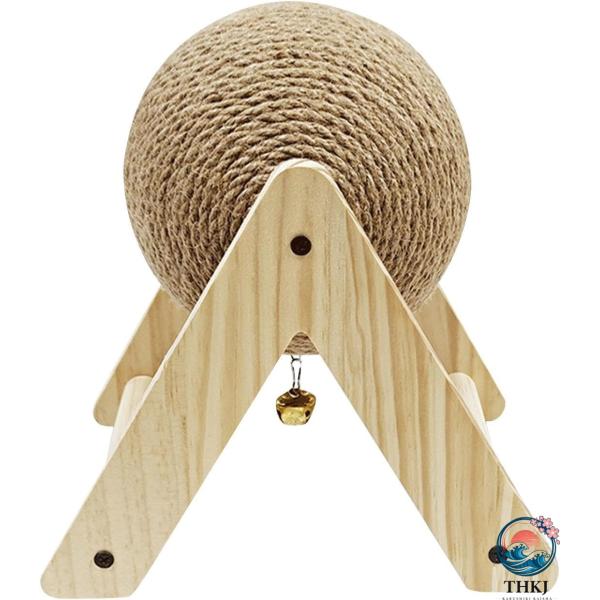 説明    説明: - 【耐摩耗性素材】ペットの猫用爪とぎは無垢材とサイザルロープ素材で作られており、リサイクル可能で環境に優しいです - 【家具プロテクター】木製サイザル爪とぎボール。猫は簡単に足をこすり、床、ソファ、クッション、家具を傷...