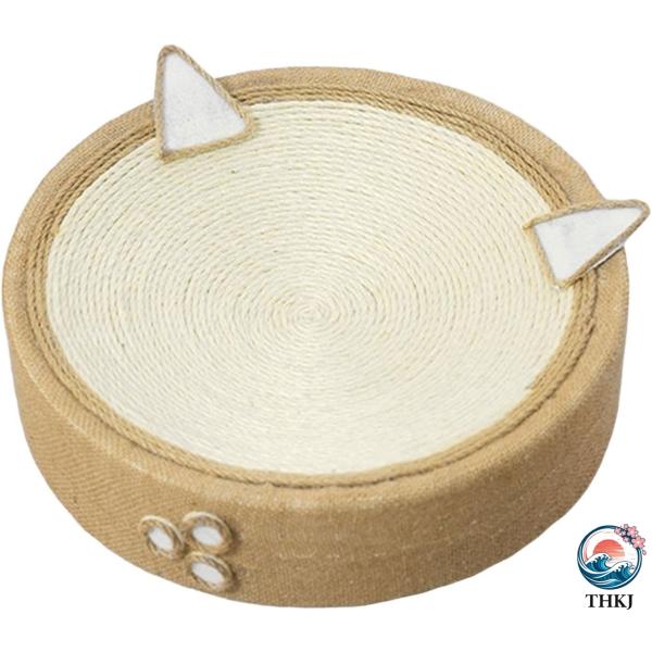 説明    説明: - 【2 イン 1猫爪とぎベッド】猫爪とぎ機能と猫ラウンジベッドで、子猫が快適に過ごせます。 - 【猫爪とぎパッドのサイズ】約40cmx40cmx10.5cm/15.75インチx15.75インチx4.13インチ。猫の運動...