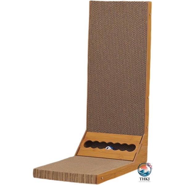 説明    説明: - 【特徴】: このL字型の猫用爪とぎボードは、室内で猫を楽しませるために設計されています。 - 【素材】: 段ボール製のこの猫用爪とぎは、ペットが使用できる頑丈な作りです。 - 【省スペース設計】: 爪とぎパッドは、お...