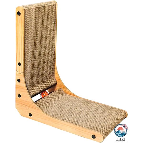 説明    説明: - 【特徴】：このL字型の猫用爪とぎボードは、屋内での使用向けに設計されています。また、猫の友達を楽しませるボールおもちゃも含まれています。 - 【素材】：段ボール製のこの猫用爪とぎは、ペットが使用できるように頑丈です。...