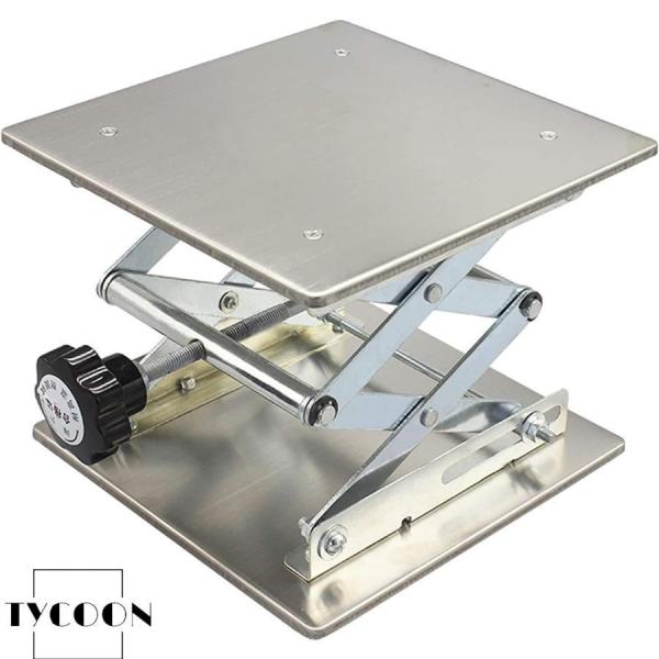 使い勝手が良く、高さ調節が可能です。耐久性抜群：上質ステンレスに作られており、サビに強く、耐食性と耐久性にも優れています。改良されたヒンジとスクリューを採用、スムーズな昇降を実現しました。多用途：作業における高さ調整などに便利な小型昇降台で...