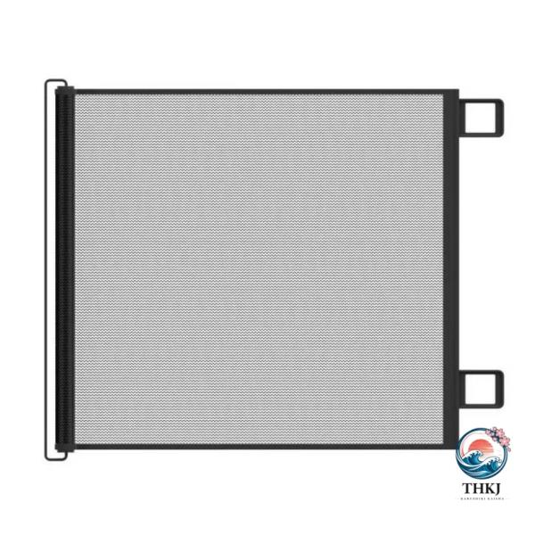 自動格納式 ペットゲート 安全 ドア 廊下 玄関 ペットフェンス キャットウォール ベランダ キッチン 階段下 侵入防止 ?走防止ゲート 階段上 赤ちゃん/ペット/猫/