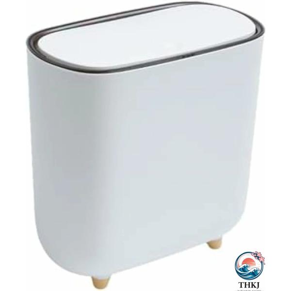 説明   【最高品質】耐久性抜群！スリムデザインのプレスゴミ箱 - リビングルームやオフィスに最適！【素材】ゴミ箱は耐久性のあるPP素材で作られており、強くて耐久性があります。 【丈夫な素材】PP素材で作られており、強く耐久性があります。 ...