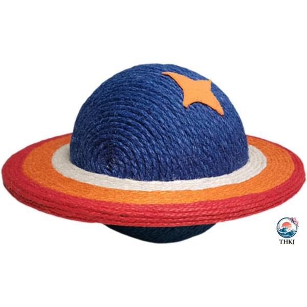 説明    説明: - 【素材】: 惑星形の猫用爪とぎボードはサイザル麻素材で作られており、環境に優しく、丈夫で、耐摩耗性があり、丈夫です。 - 【サイザル猫用爪とぎボールのサイズ】: 全長35cm/13.78インチ、ボール直径21cm/8...