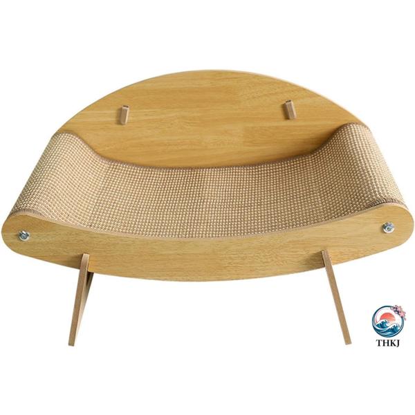 説明    説明: - 【素材】: 猫用爪とぎボードソファは木製で、耐摩耗性、耐傷性があり、使いやすいです。 - 【ユニークなデザイン】: 大きな猫用リクライニングチェアはペットの注目を集め、猫はベッドやソファのようにクッションの上に横たわ...