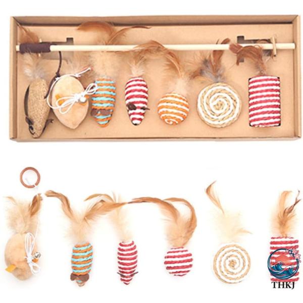 説明    最近ネコちゃんの調子はあまり良くないですか？最近運動不足のせいか、ネコちゃんはちょっど肥満になりますか？最近ネコちゃんとの愛情が淡くなりますか？少しも心配しないで！この面白いネコおもちゃはすべての問題を解決できます！猫じゃらし、...