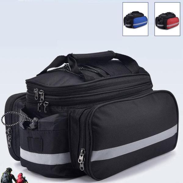 ■品名:自転車用パニアバッグ■素材（外側）:オックスフォード■素材（内側）:ポリエステル■サイズ(約):横34cm、縦18cm、マチ26cm■容量(約）：27Lまで■重さ(約）:0.67kgeiikobigの検索キーワード：立ちながら セッ...