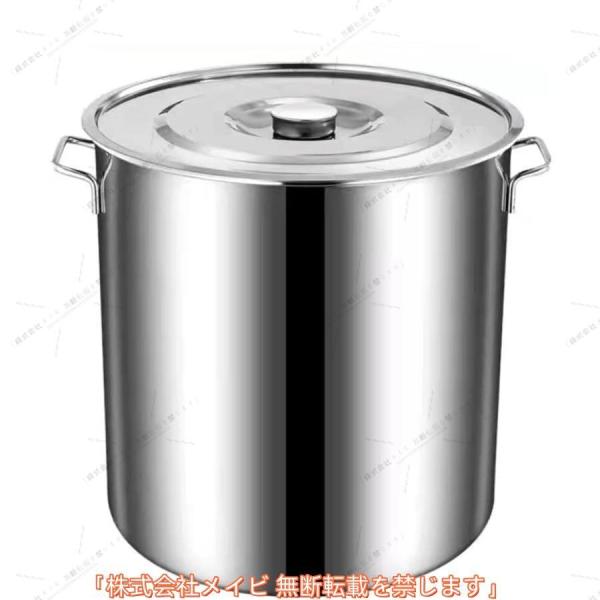 【大容量寸胴鍋】20cm?35cmと一般のご家庭から、大人数分の料理を作る際に便利な 業務用サイズまで多サイズをご用意しました！鶏ガラスープや、ラーメンスープを家庭で作りたい方には最適です。【ステンレス鋼材料】高品質のステンレス鋼製、手柄?...