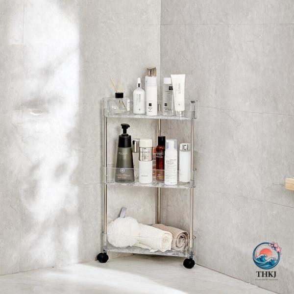 商品説明     商品詳細     【移動が便利】3つのキャスター付きで、360°回転自在で、軽く静かに移動でき、安心して使用できます。リビング、キッチン、バスルーム、トイレ、寝室などで活躍しています。雑誌や調味料、化粧品などに最適です。用...