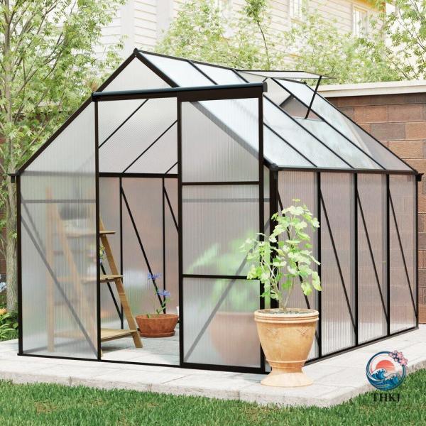 温室 保温 温室棚 収納庫 園芸用 ビニールハウス 頑丈 耐久性の高い温室 植物 防雨 防寒 多機能 透明Product Features【高品質な材質】アルミフレームとポリカーボネートパネルを採用し、耐久性と透明度を兼ね備えています、その...