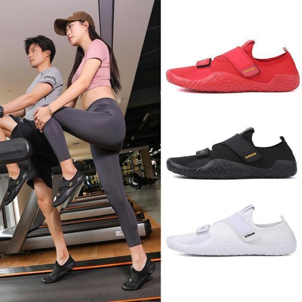 トレーニングシューズ ジム シューズ フィットネスシューズ メンズ マリンシューズ　水陸両用ウォーターシューズ シュノーケリング アクアシューズ ビーチサンダル＊弾力性・軽量・通気性がある生地を利用します。速乾性・排水性があります。伸縮性に...