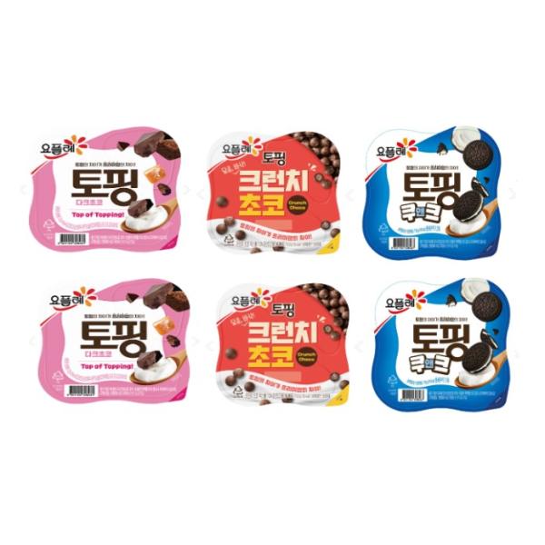 ★国内発送★ トッピン×6セット(6個 ※味はランダム)ビヨット 韓国 ヨーグルトviyott ビヨット ヨーグルト 韓国ヨーグルト