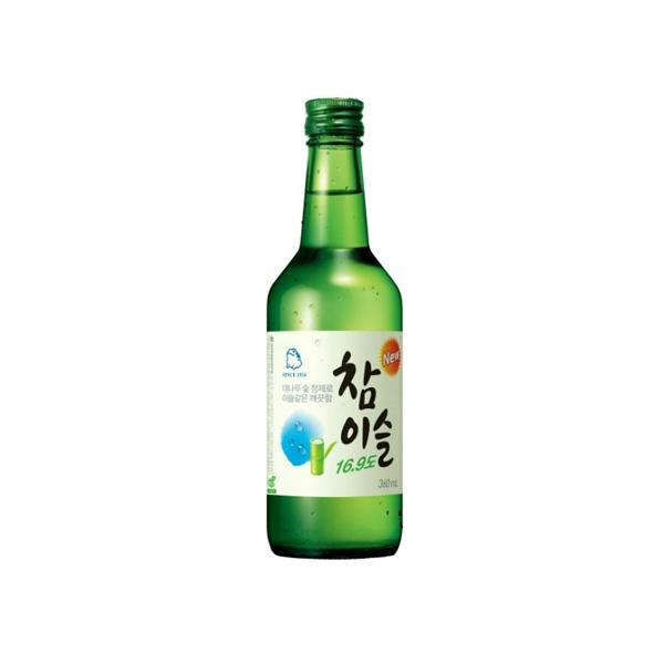 『眞露（ジンロ）』チャミスル　３６０ｍｌ　日本版（■ＢＯＸ　２０入）　＜韓国焼酎＞16.5度